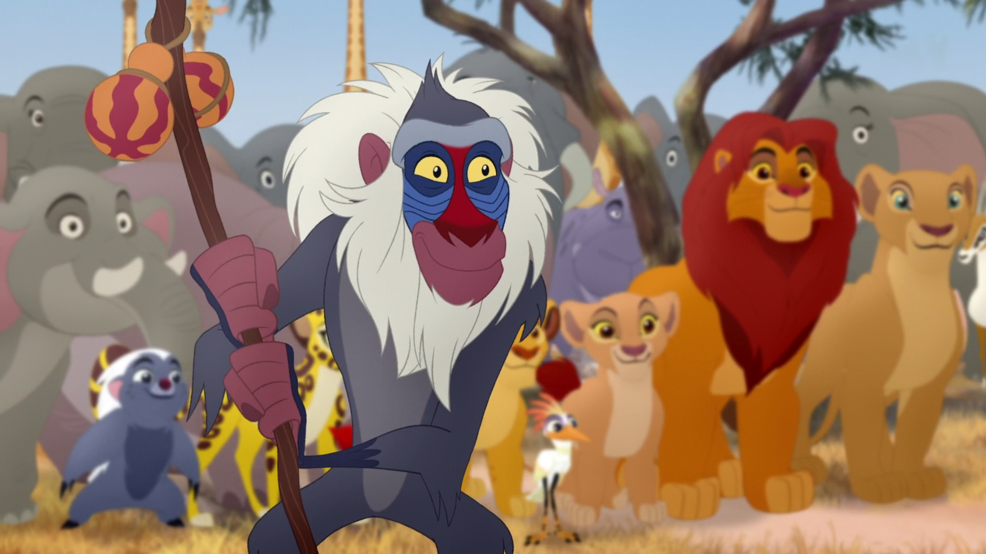 Nala/Gallery/Rafiki's New Neighbors | The Lion Guard Wiki | FANDOM ...