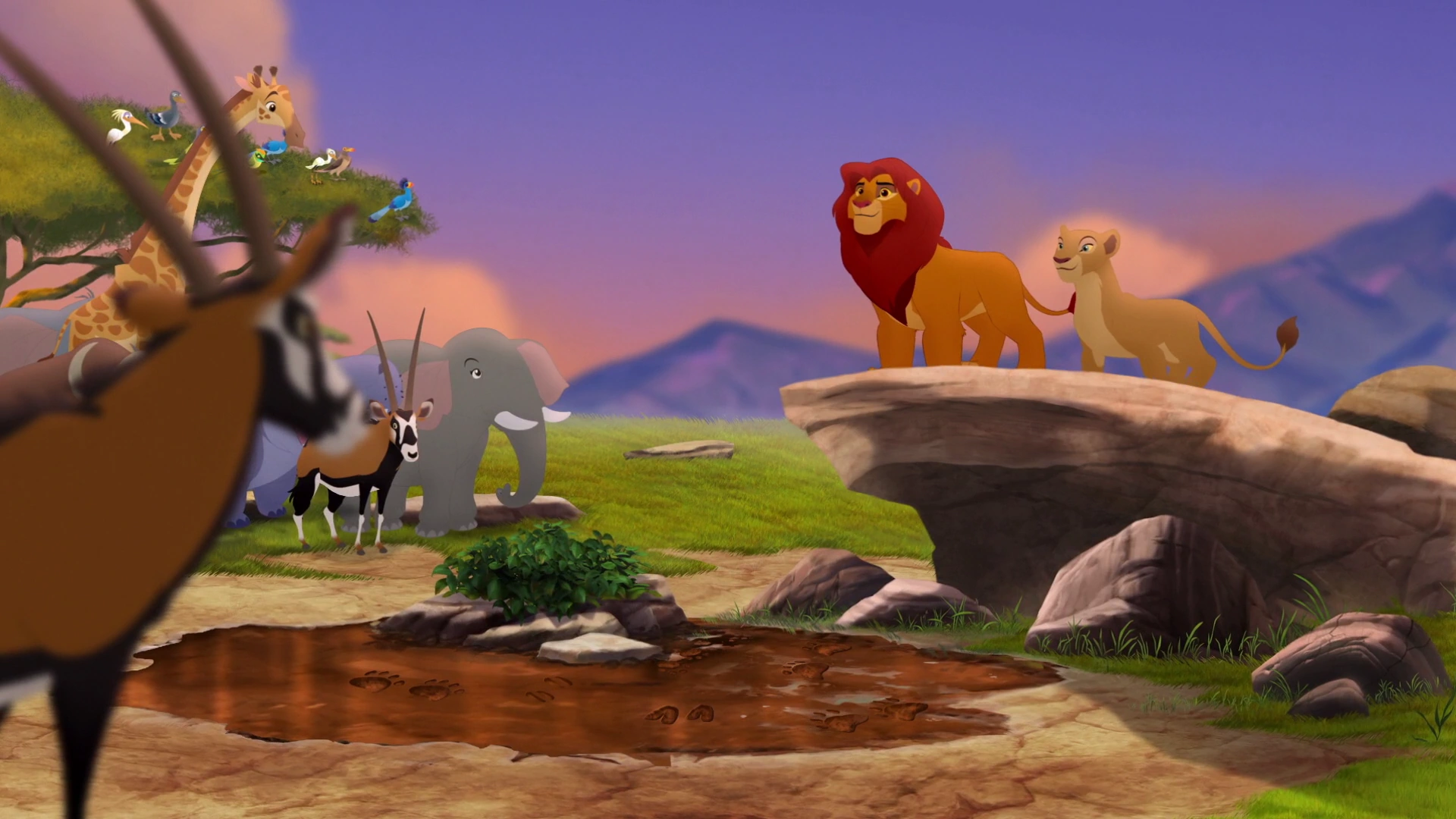 Royal Mud Print Ceremony/Gallery | The Lion Guard Wiki | Fandom