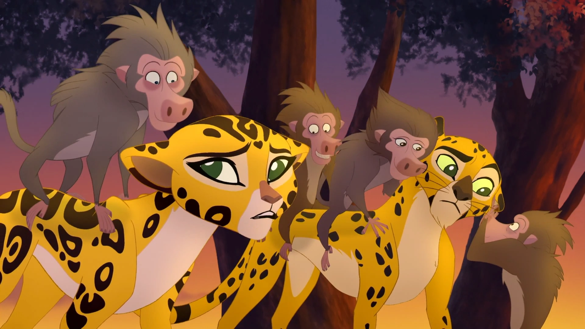 Baby Baboon's Mother/Gallery/Return to the Pride Lands | The Lion Guard ...