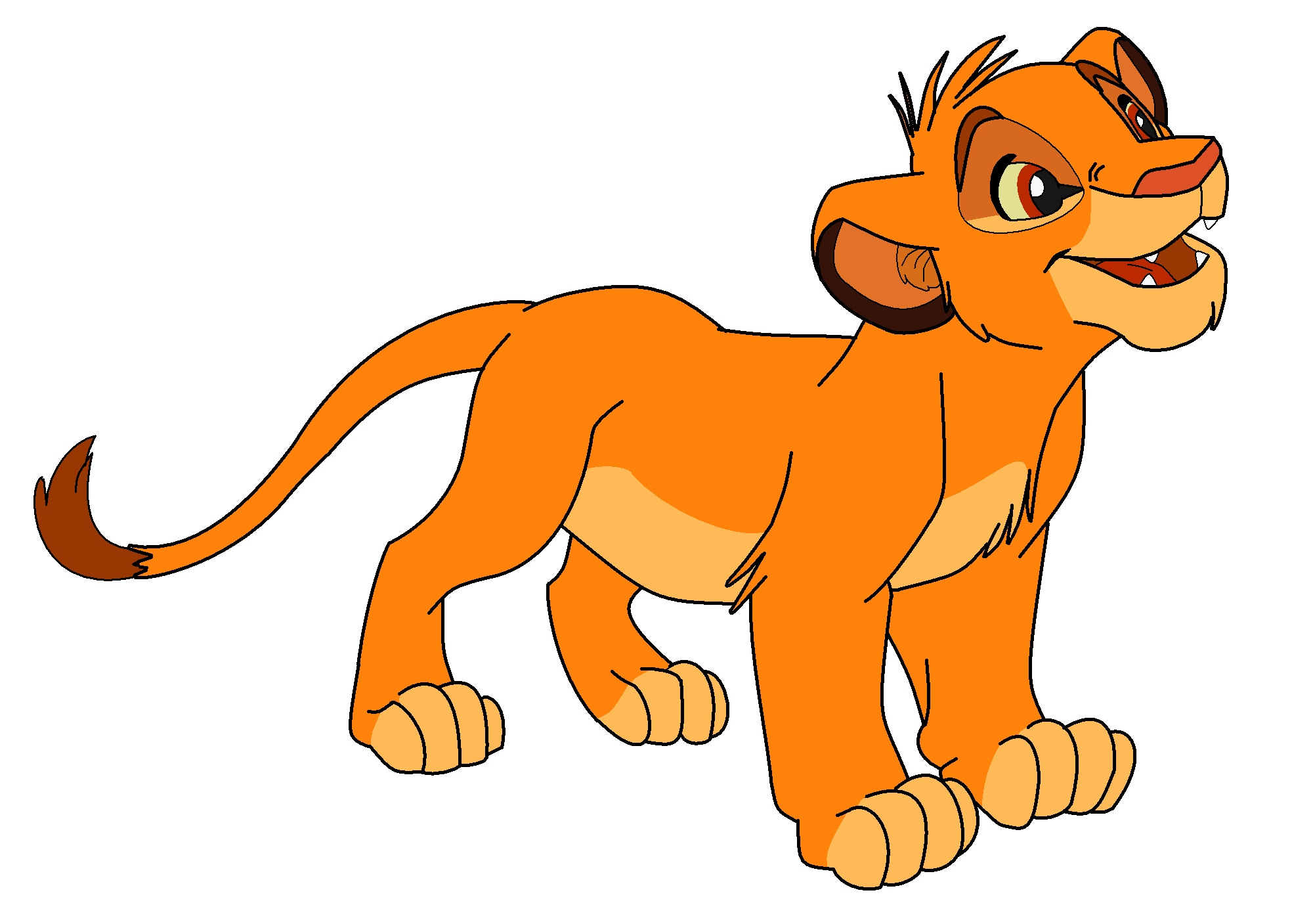 Image - Hi i m simba you are tlk vecter by thecraprightart-d5jrm6l.png ...