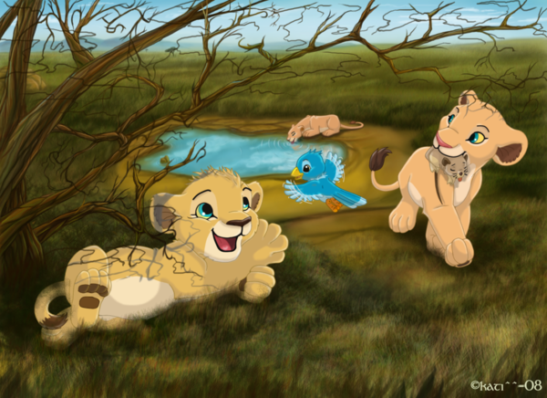 Image Mheetu Nala And Sarafinapng The Lion King Wiki Fandom Powered By Wikia