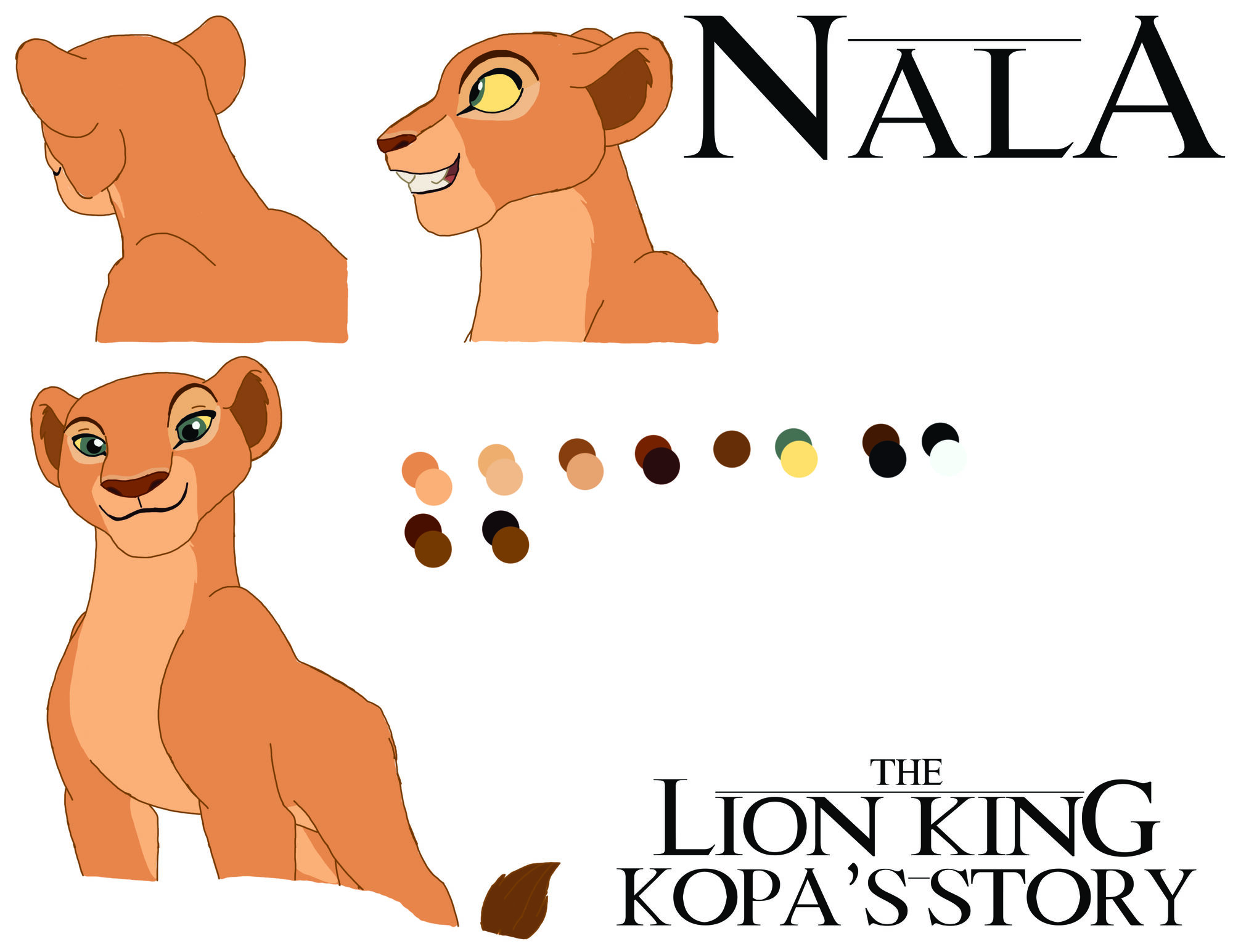 Image Nala Model Sheet The Lion King Wiki Fandom Powered By Wikia