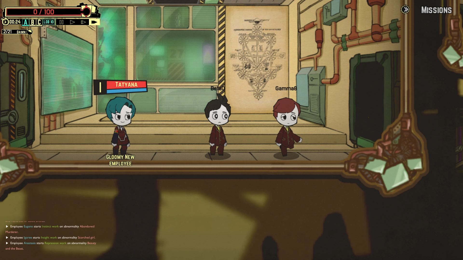 Employees | Lobotomy Corporation攻略 Wiki | FANDOM powered by Wikia