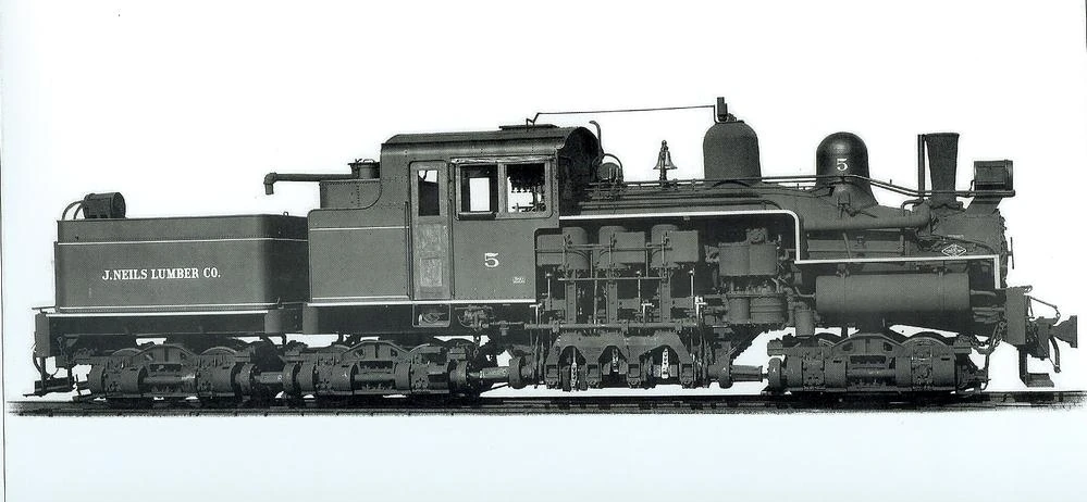 Commonwealth edison 5 steam locomotive - eastascse