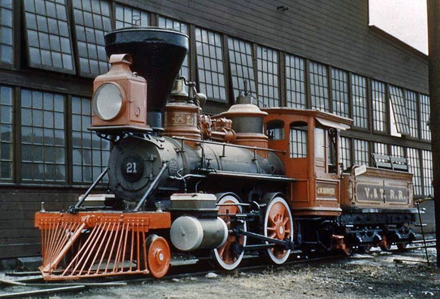 Virginia and Truckee No. 21 J.W. Bowker | Locomotive Wiki | FANDOM ...
