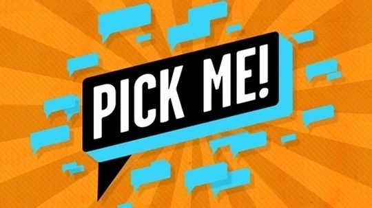 Pick Me! | Logopedia | FANDOM powered by Wikia