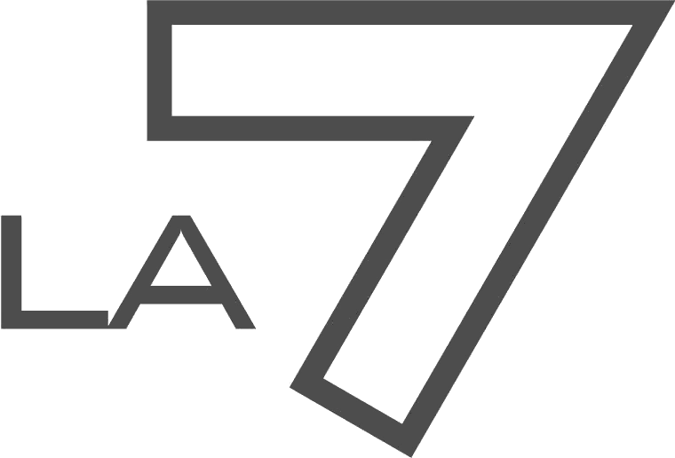 Image - LA7 old logo grey.png | Logopedia | FANDOM powered by Wikia