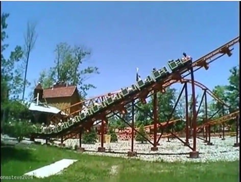 Road Runner Express (Six Flags Worlds of Adventure) | Looney Tunes Wiki ...