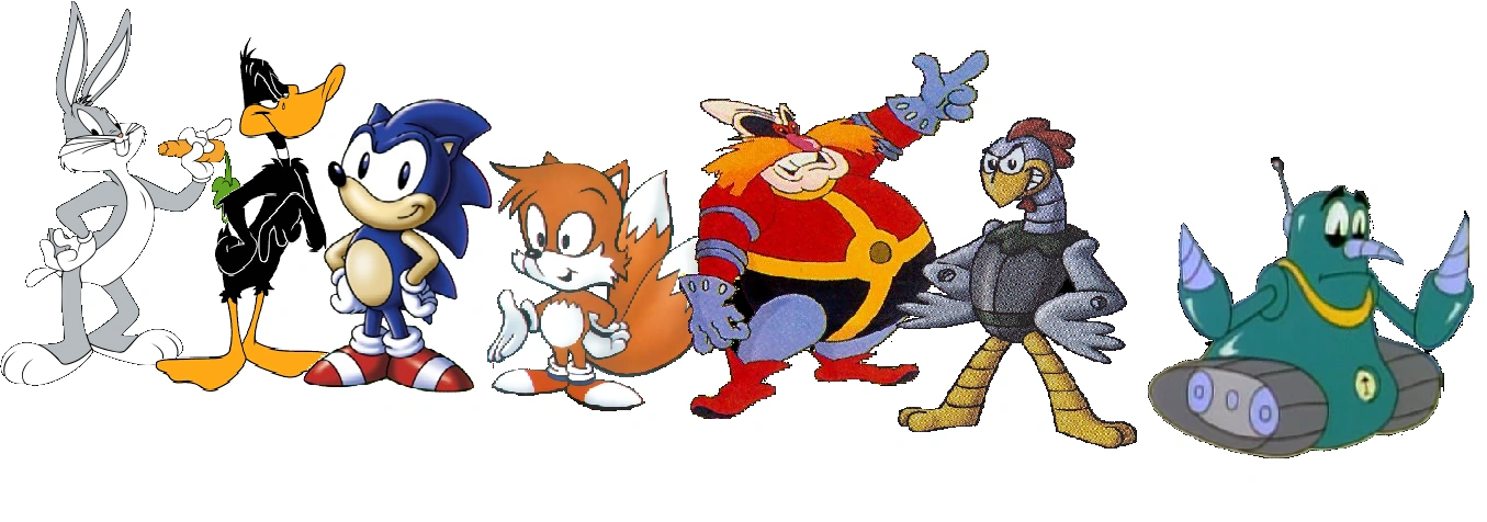 Looney Tunes in Adventures of Sonic the Hedgehog | Looney Tunes Fanon ...