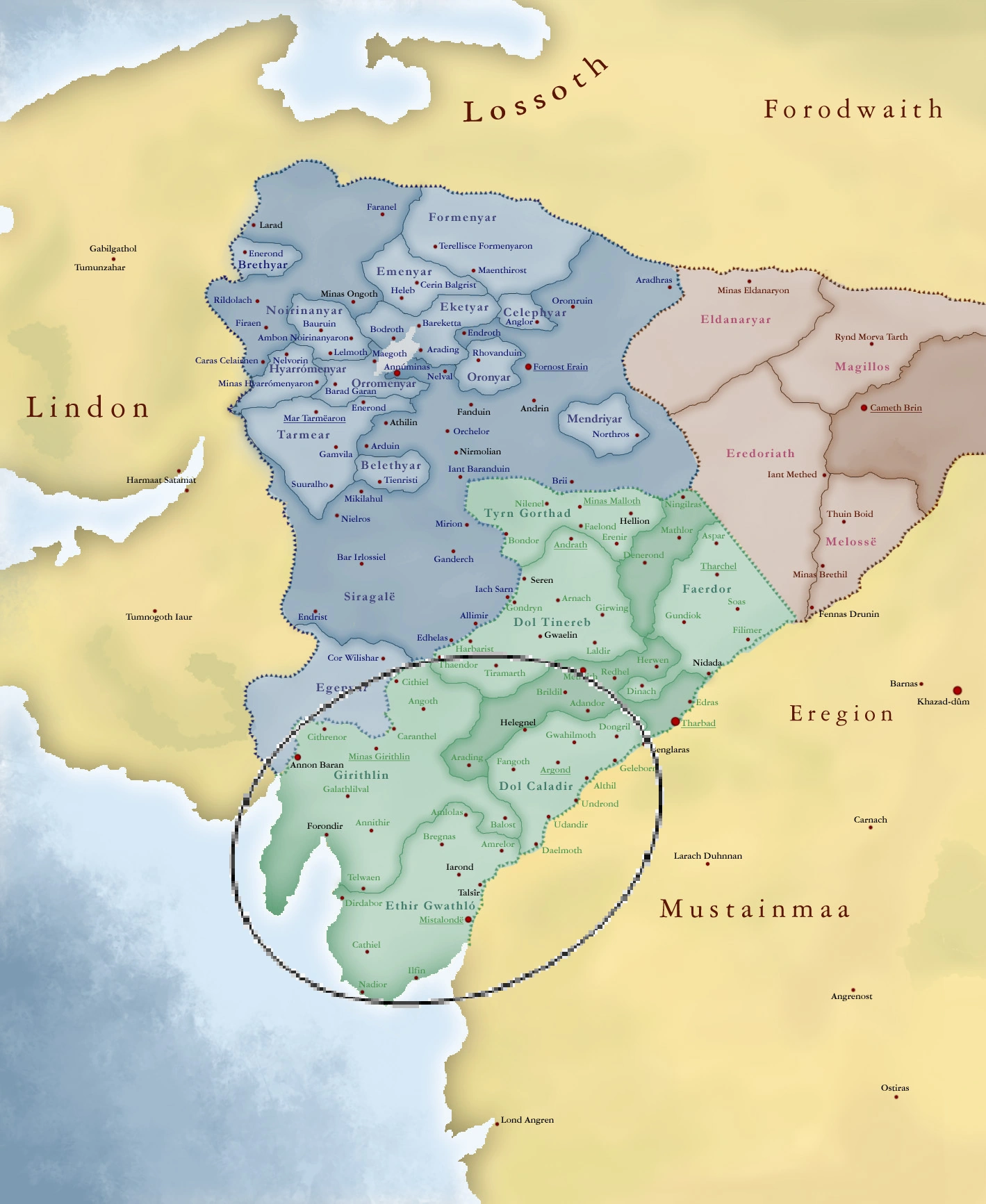 Minhiriath | Lord of the Ring Wars Wiki | FANDOM powered by Wikia