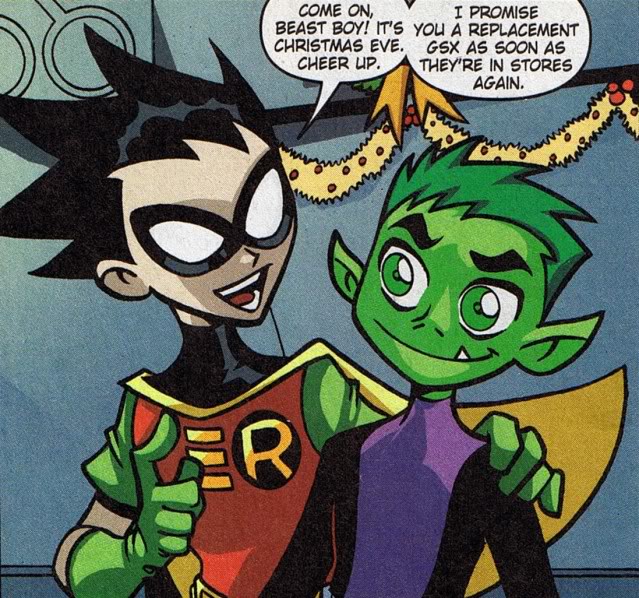 Imagen Robin Y Chico Bestia Wiki Los Jóvenes Titanes Fandom