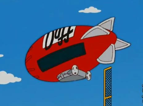 Duff Blimp | Simpson Wiki en Español | FANDOM powered by Wikia