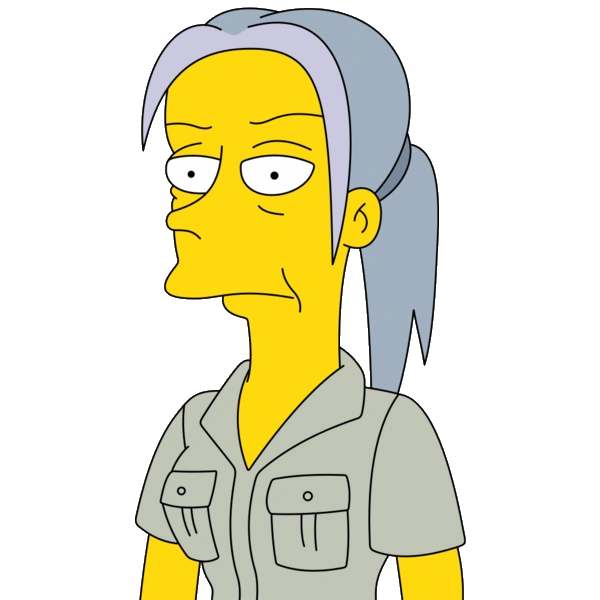 Imagen - Joan Bushwell.png | Simpson Wiki en Español | FANDOM powered ...