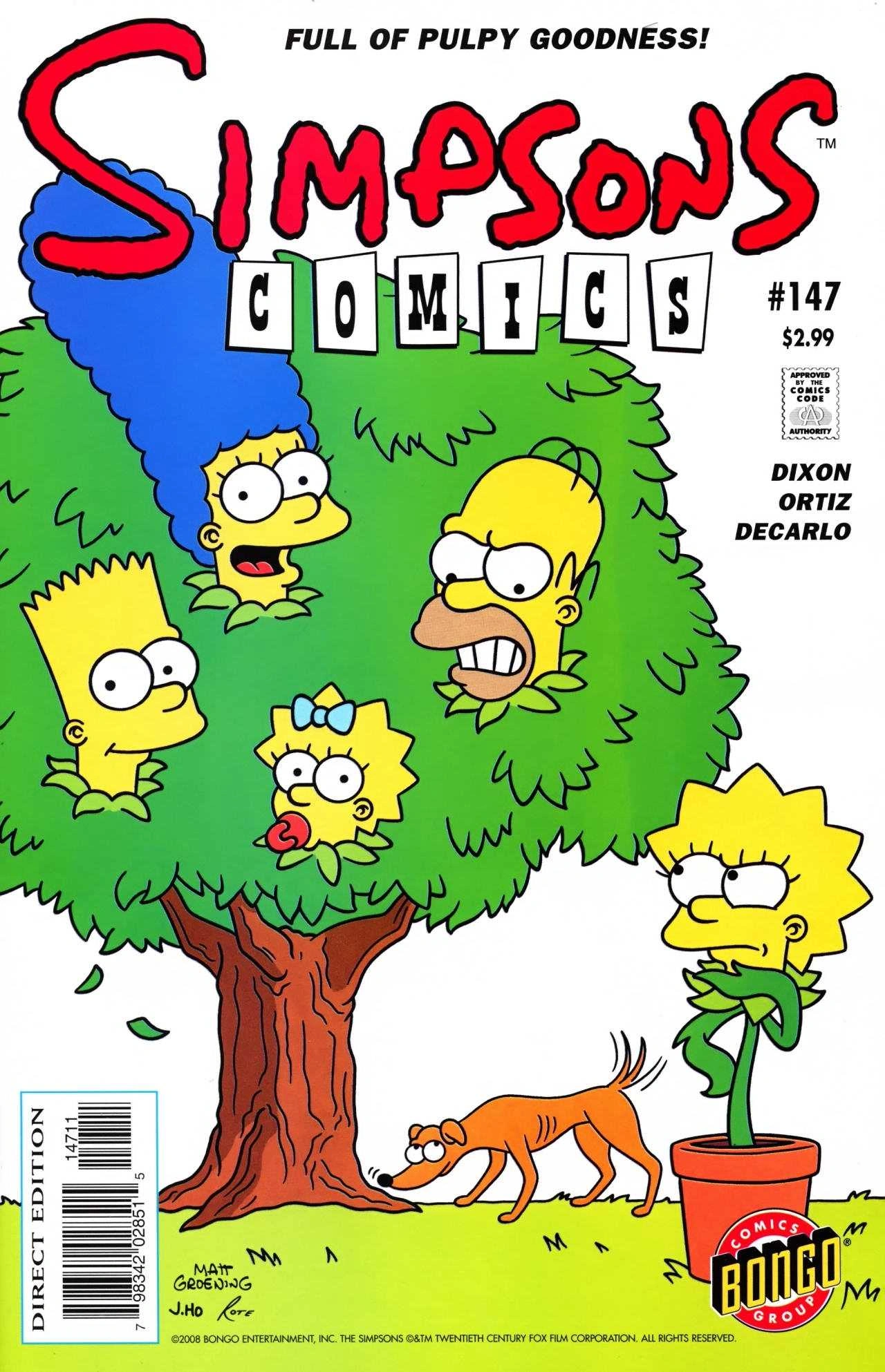Simpsons Comics 147 | Simpson Wiki en Español | Fandom