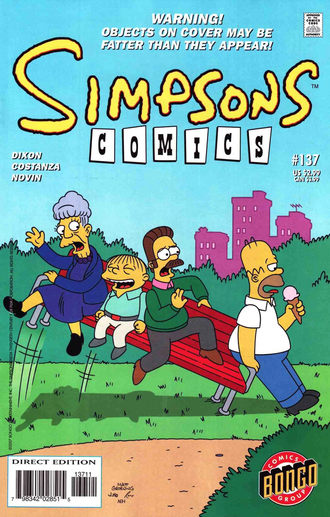 Simpsons Comics 137 | Simpson Wiki en Español | Fandom