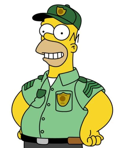 Imagen - Guardia Homero.jpg | Simpson Wiki en Español | FANDOM powered ...