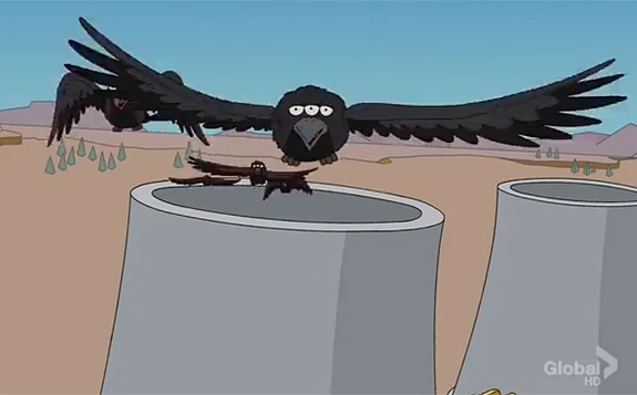 Three eyed crow | Simpson Wiki en Español | FANDOM powered by Wikia