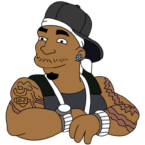 Imagen - 50 Cent animated.png | Simpson Wiki en Español | FANDOM ...