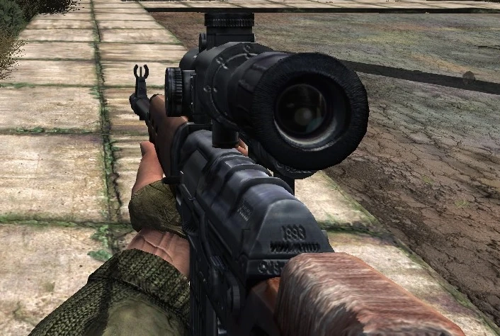 Sniper rifle SVDm-2 | Lost Alpha Wiki | Fandom