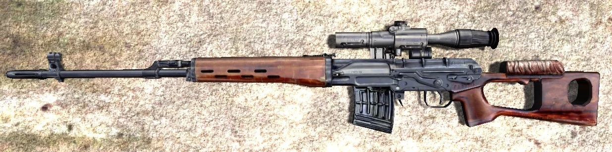 Sniper rifle SVDm-2 | Lost Alpha Wiki | Fandom