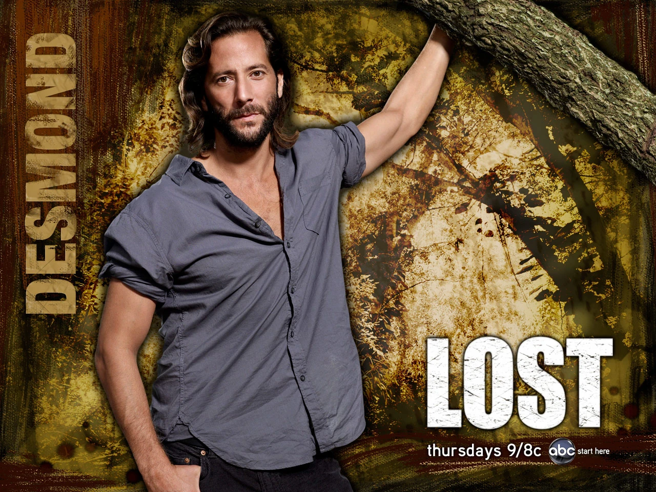 Imagem - Wallpaper Lost 4 - Desmond Hume.jpg | LOSTpédia | FANDOM powered by Wikia