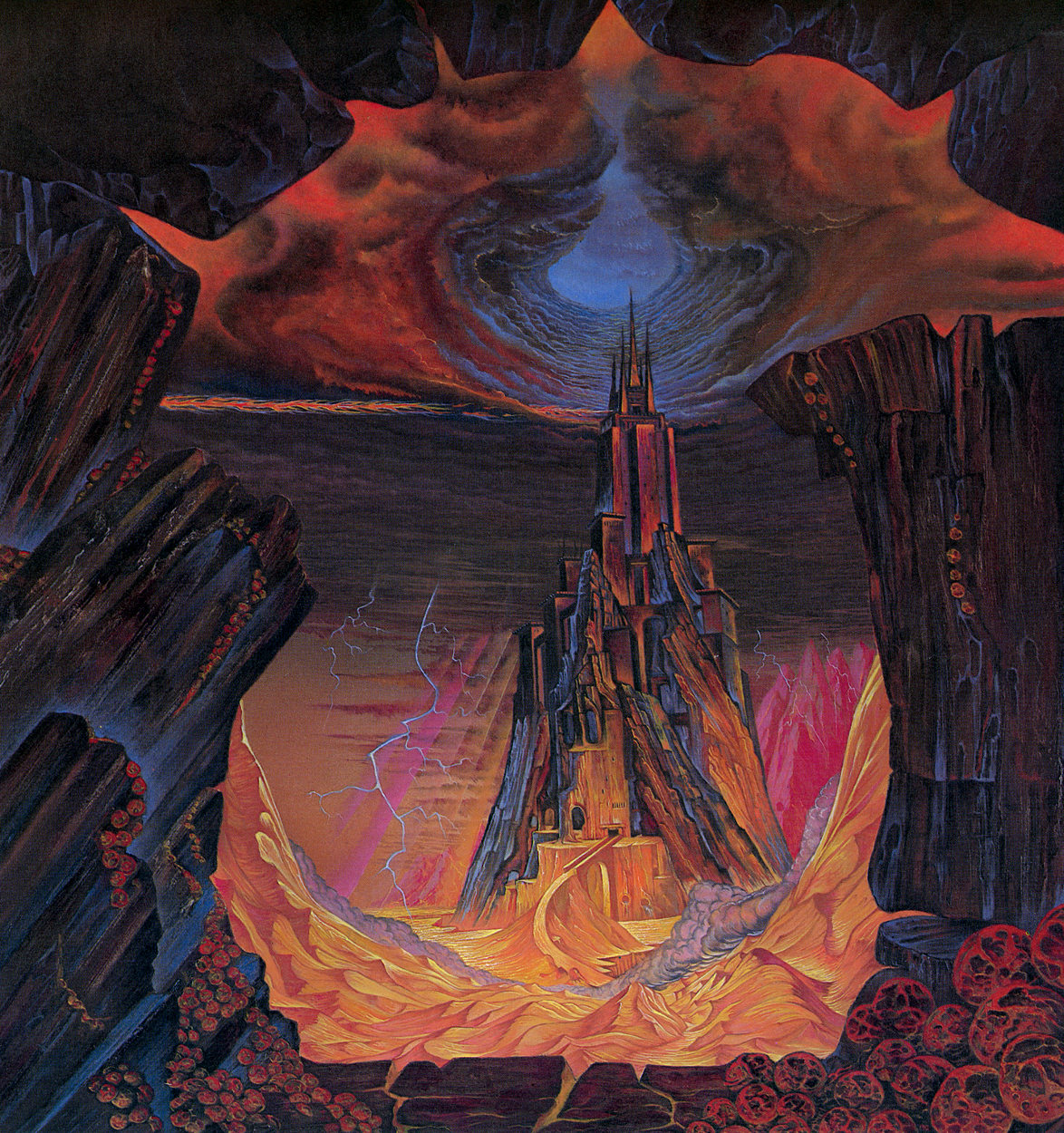 Barad Dûr Śródziemie Wiki Fandom Powered By Wikia