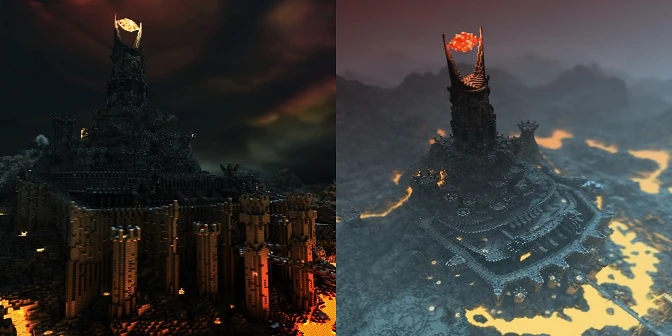 Image - 4A-Mordor.jpg | The Lord of the Rings Minecraft Mod Wiki ...