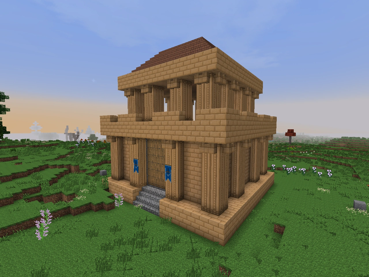 Minecraft Town Hall Ideas