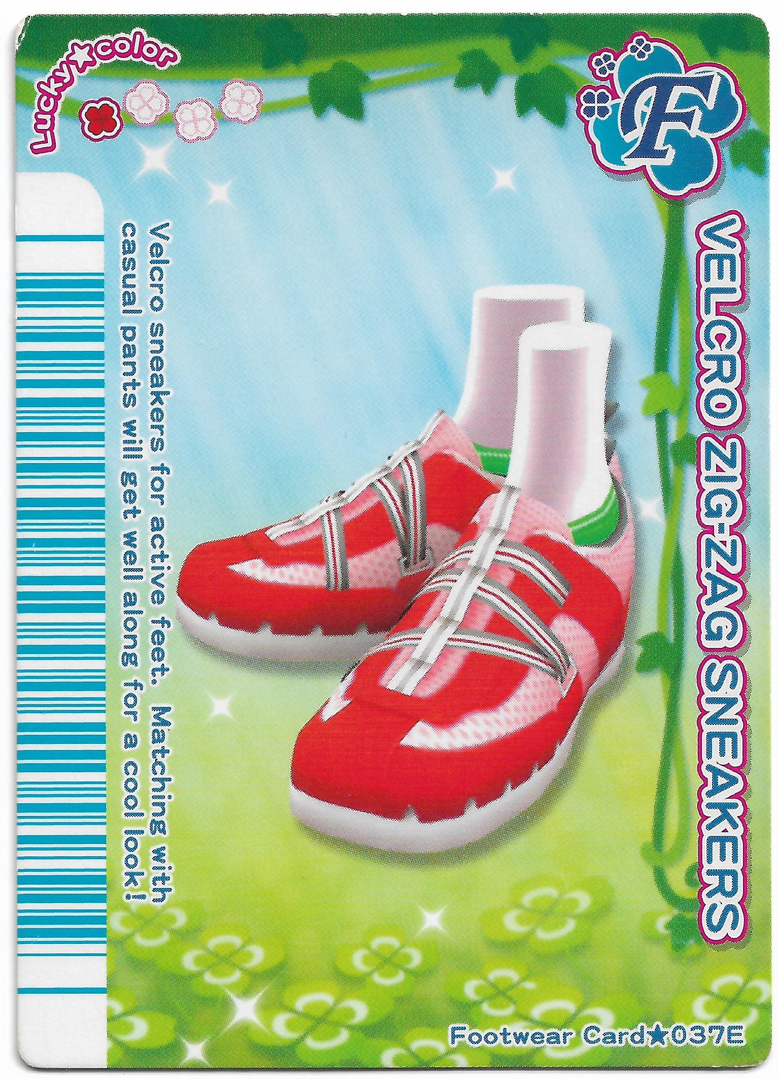 Velcro Zig Zag Sneakers Love And Berry Wiki Fandom