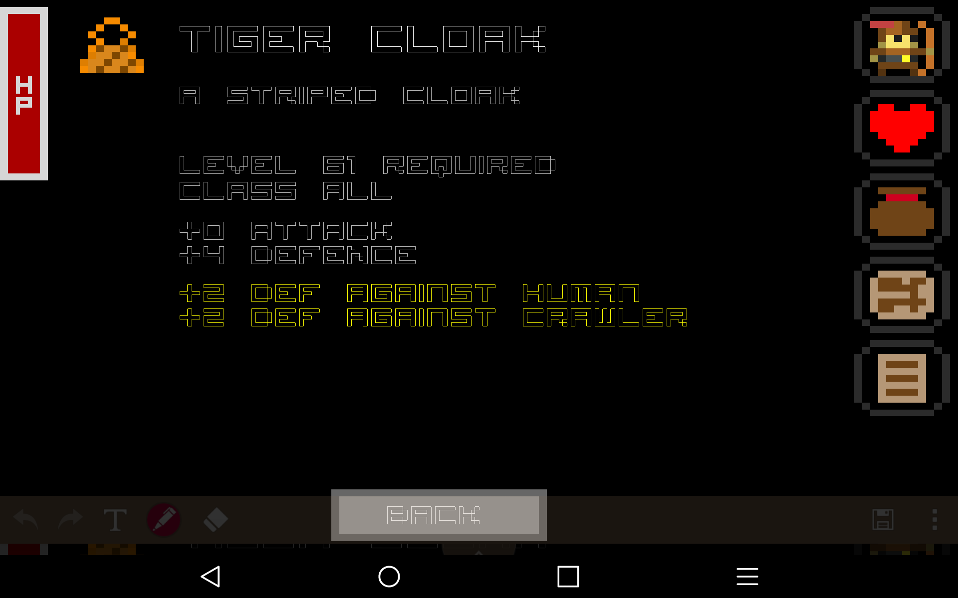 Tiger Cloak | Legends of Yore Wiki | Fandom