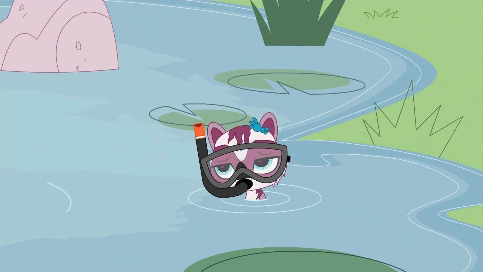 Image - Jebbie with a snorkel.png | Littlest Pet Shop (2012 TV series ...