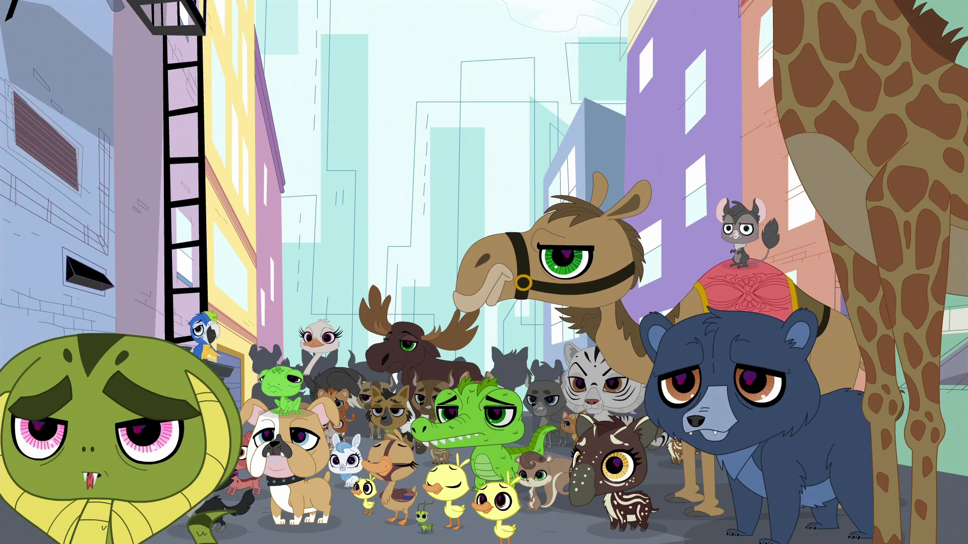 Image - Crowd of animals.png | Littlest Pet Shop (2012 TV series) Wiki ...