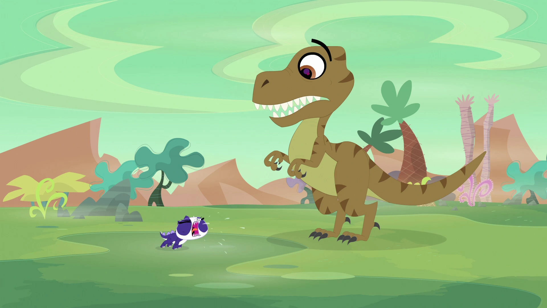 Image - T-rex scared.png | Littlest Pet Shop (2012 TV series) Wiki ...