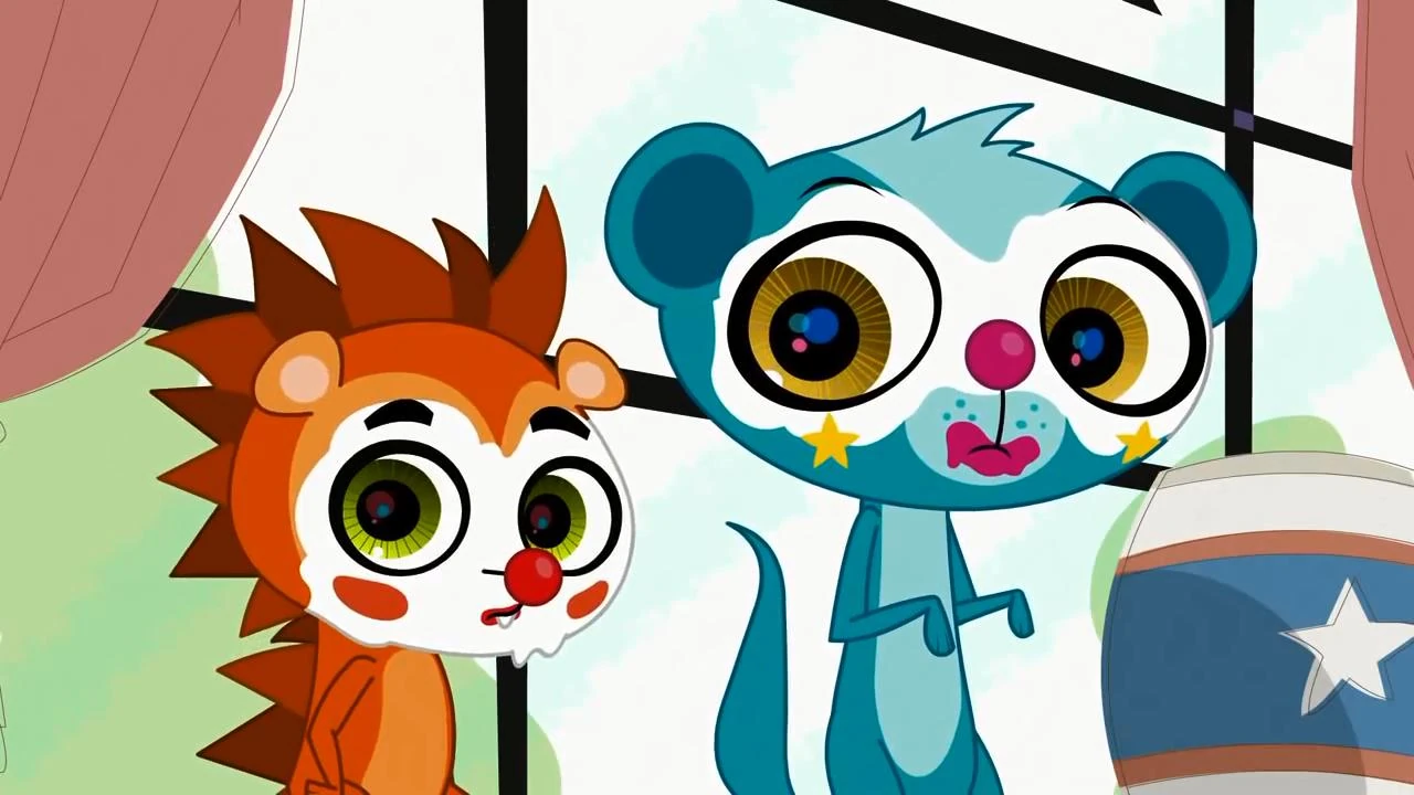 Image - Sunil and russell clown face.jpg | Littlest Pet Shop (2012 TV ...