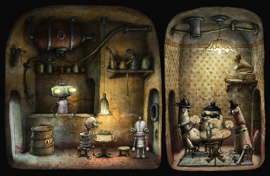 Black Cap Leader | Machinarium Wiki | Fandom