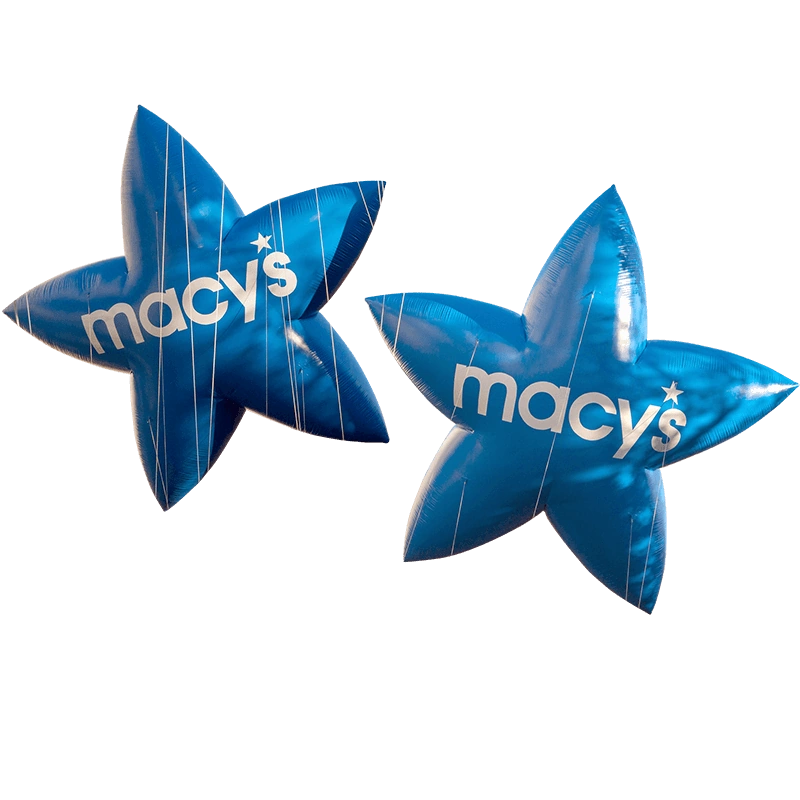 Blue & White Macy's Stars | Macy's Thanksgiving Day Parade Wiki ...