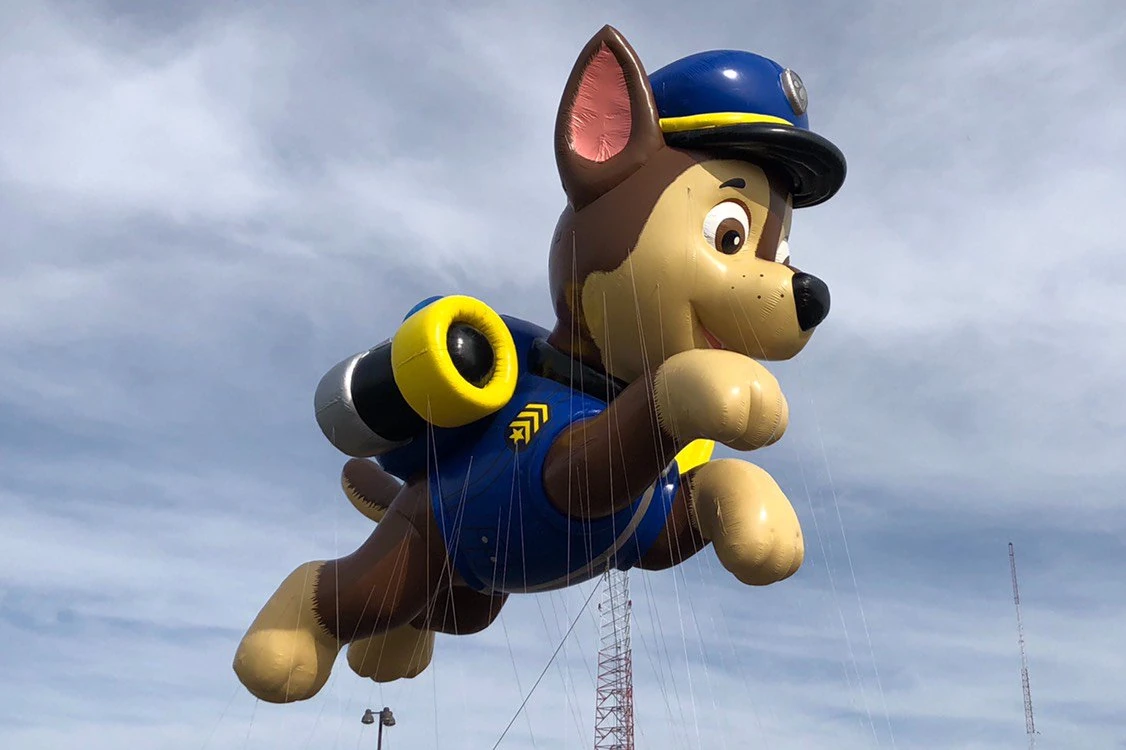 Image - Paw Patrol Chase Balloon.jpg | Macy's Thanksgiving Day Parade ...