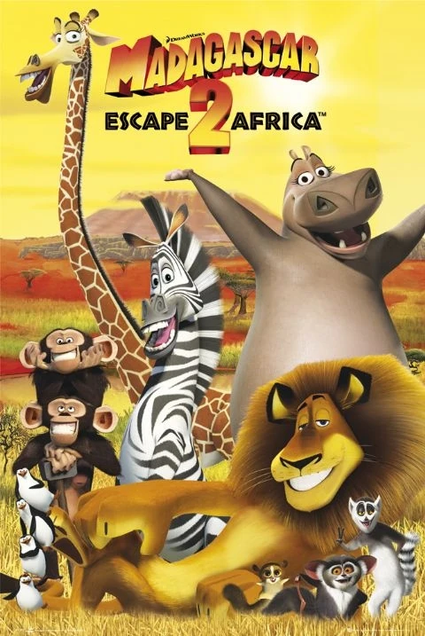 Posters/Madagascar: Escape 2 Africa | Madagascar Merchandise Wiki | Fandom