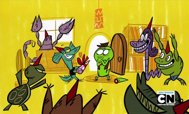 Lizard gets a new tail for his birthday | Mad Cartoon Network Wiki | Fandom