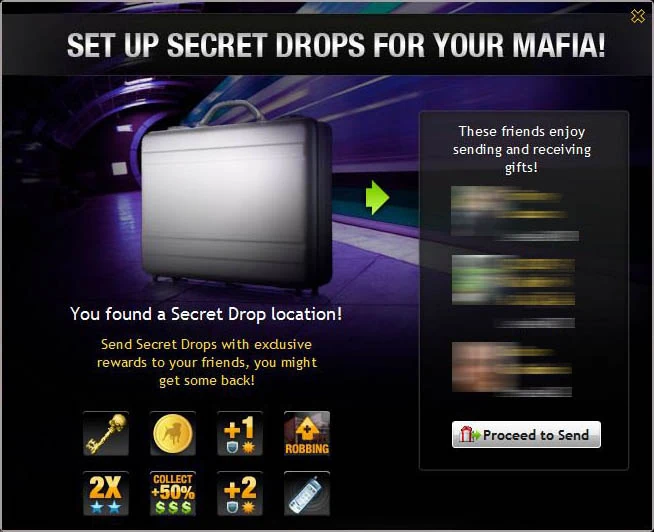 Secret Drop | Mafia Wars Wiki | FANDOM powered by Wikia