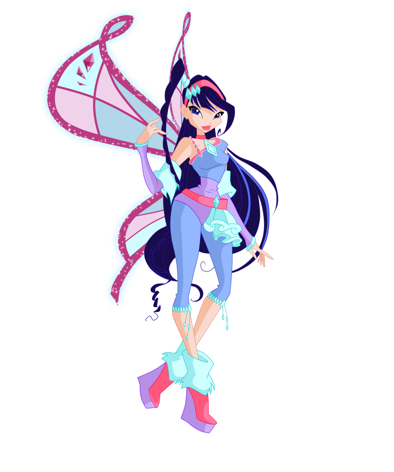 Image Winx Club Musa Lovix Pose2 Png Magical Girl Mahou Shoujo