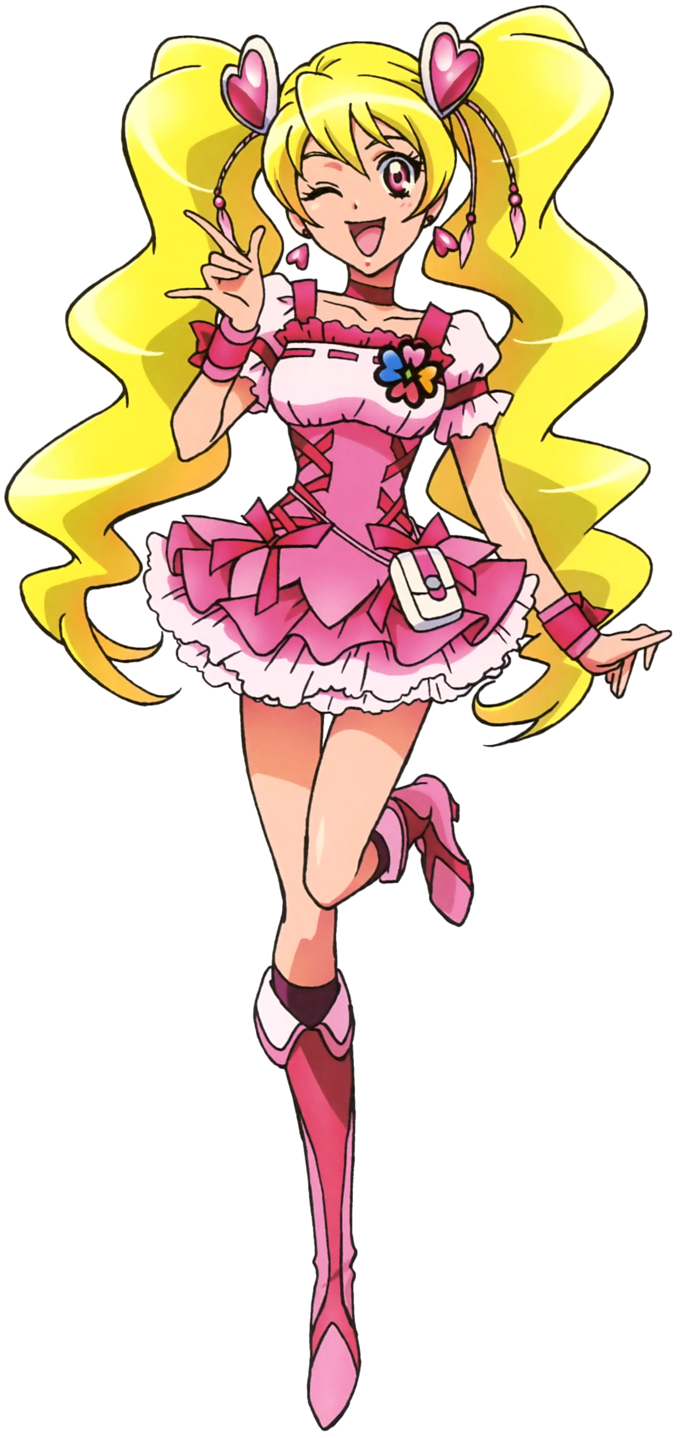 Image - Pretty Cure All Stars DX2 Cure Peach pose.png | Magical Girl ...