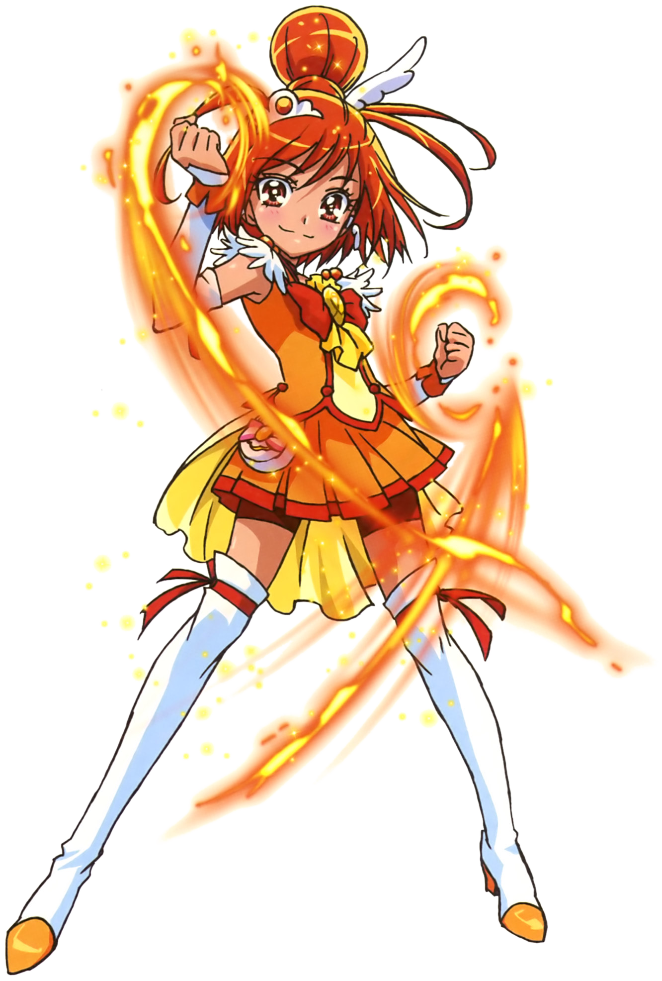 Image - Smile Pretty Cure! Cure Sunny pose5.png | Magical Girl (Mahou ...