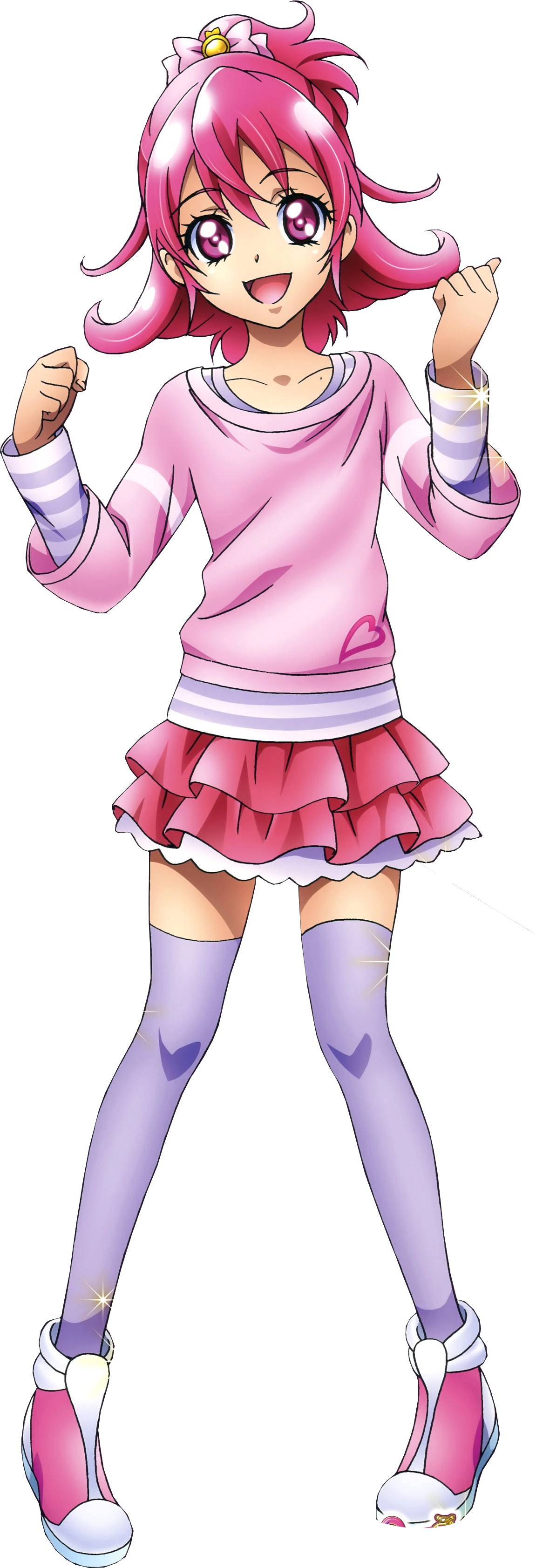 Image - Doki Doki precure Mana pose.png | Magical Girl (Mahou Shoujo ...