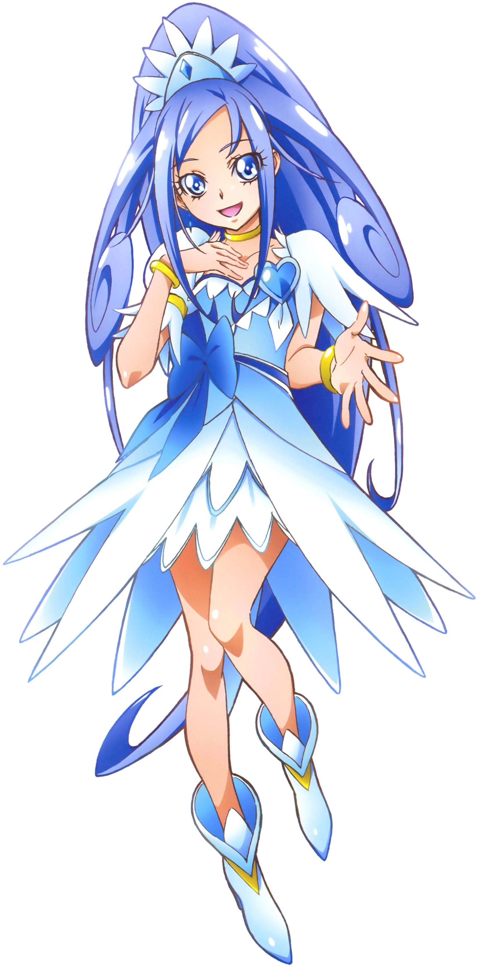 Image Doki Doki Pretty Cure Cure Diamond Pose4png Magical Girl