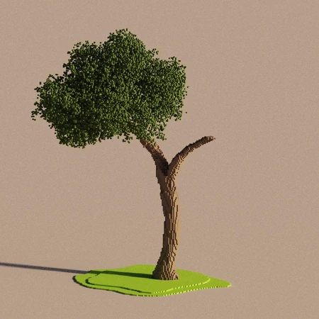 How to make a voxel tree | MagicaVoxel Wiki | Fandom