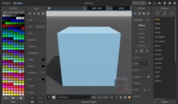 Color palette (interface)/ru | MagicaVoxel Wiki | Fandom