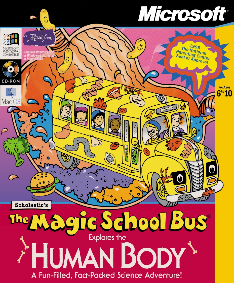 The Magic School Bus Explores the Human Body | The Magic School Bus ...