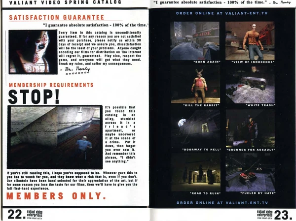 Instruction Manual for Manhunt | Wikihunt | Fandom