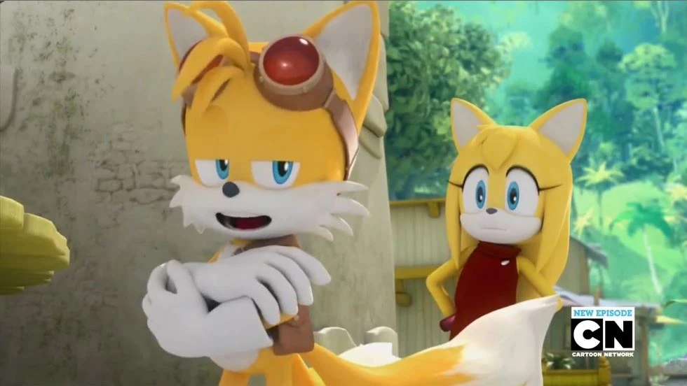Tails x Zooey | Mario and Sonic Couples Wikia | Fandom